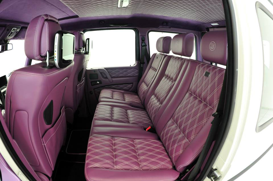 * LOVG * I Love Gelandewagen: BRABUS fine leather / purple