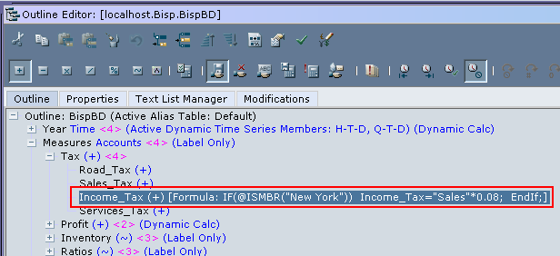 Essbase Guide: Essbase Calc Script