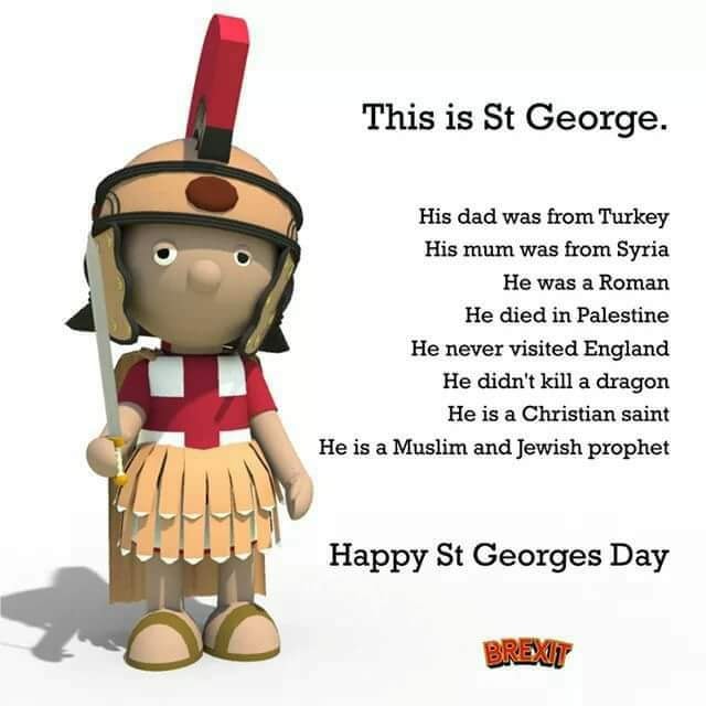 All too Human : Tuesday thoughts.........on St George`s day....