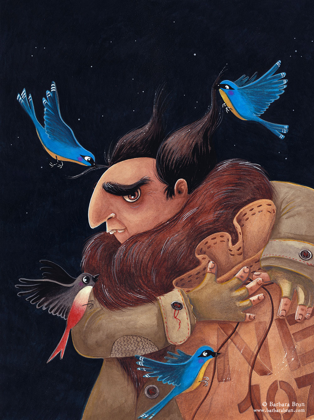 LE FOU DE FLÛTE/ CLAUDE CLEMENT, GUILLAUME DE TONQUEDEC ET BARBARA BRUN