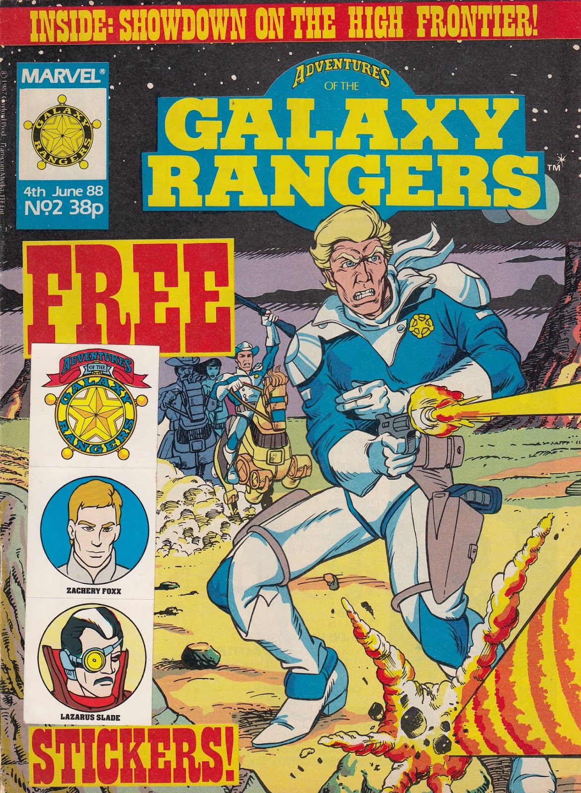 Boys Adventure Comics: Marvel UK's 'Adventures of the Galaxy Rangers'