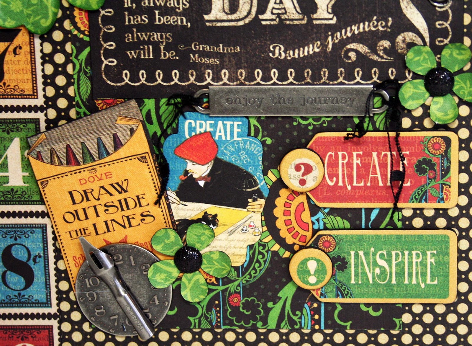 Scrap, Travel, and Bark!: Notebook Organizer tutorial with Graphic 45!