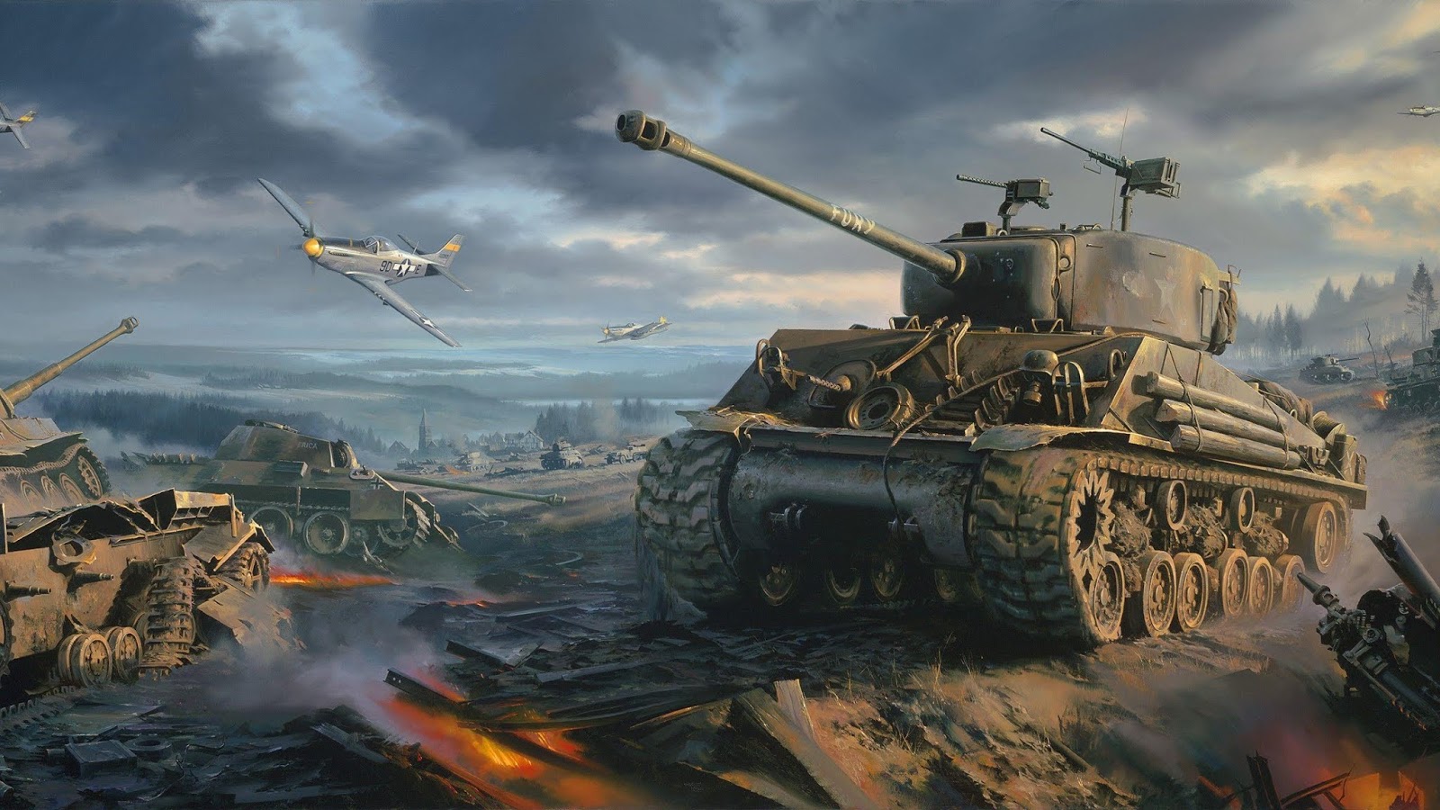 Main Battle Tank Pertama Amerika Serikat: M4 Sherman Medium Tank