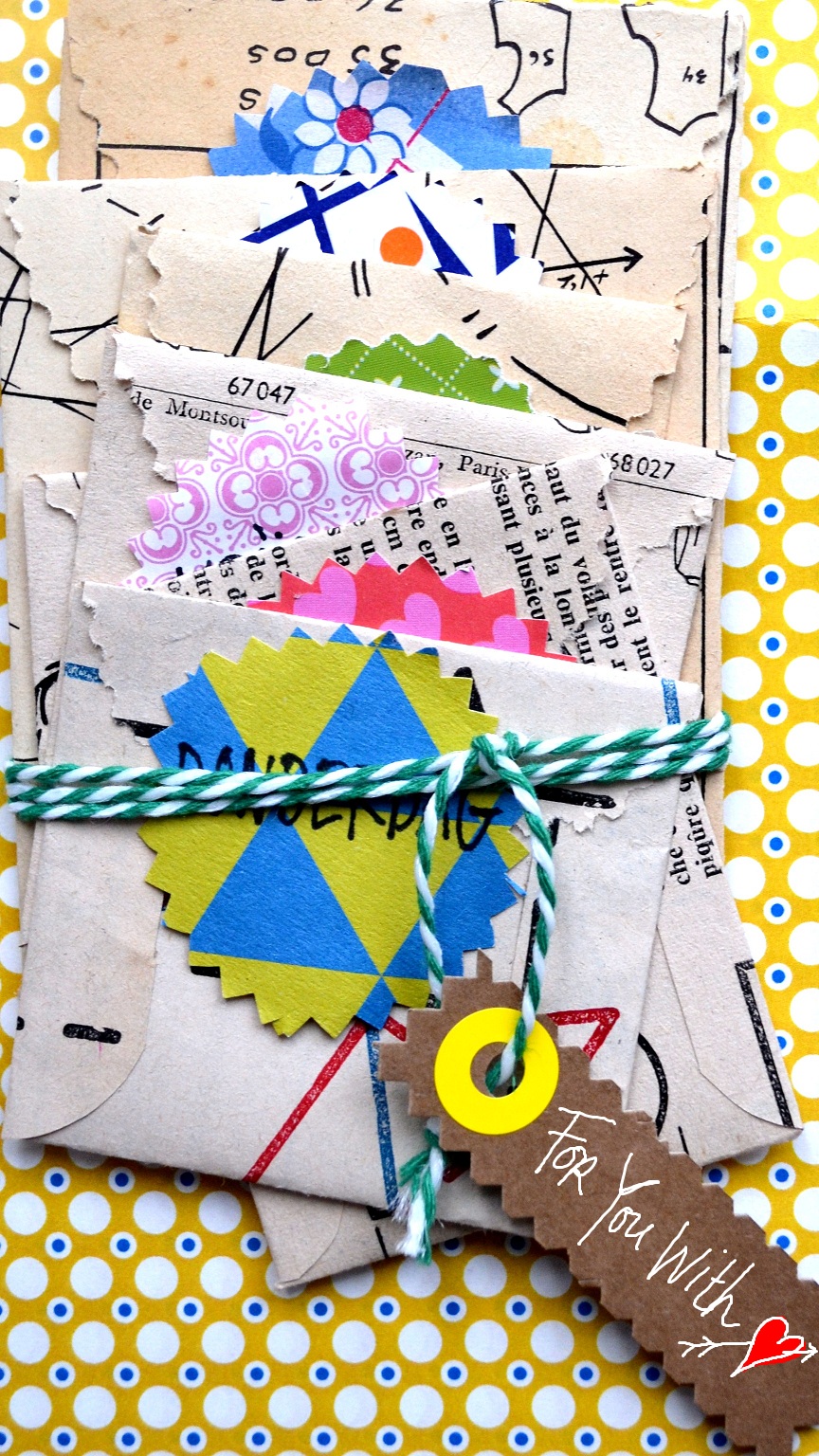 ingthings: DIY little envelopes with a message...♥