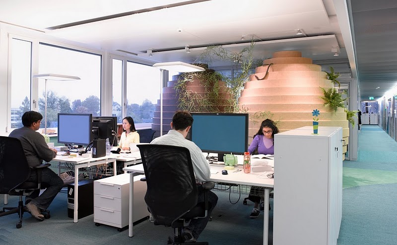 Kuweight 64: AMAZING GOOGLE OFFICE IN SWITZERLAND