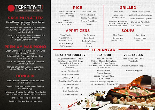 DUDE FOR FOOD: Fired Up for All-Out Teppanyaki: Teppanya Celebrates its ...
