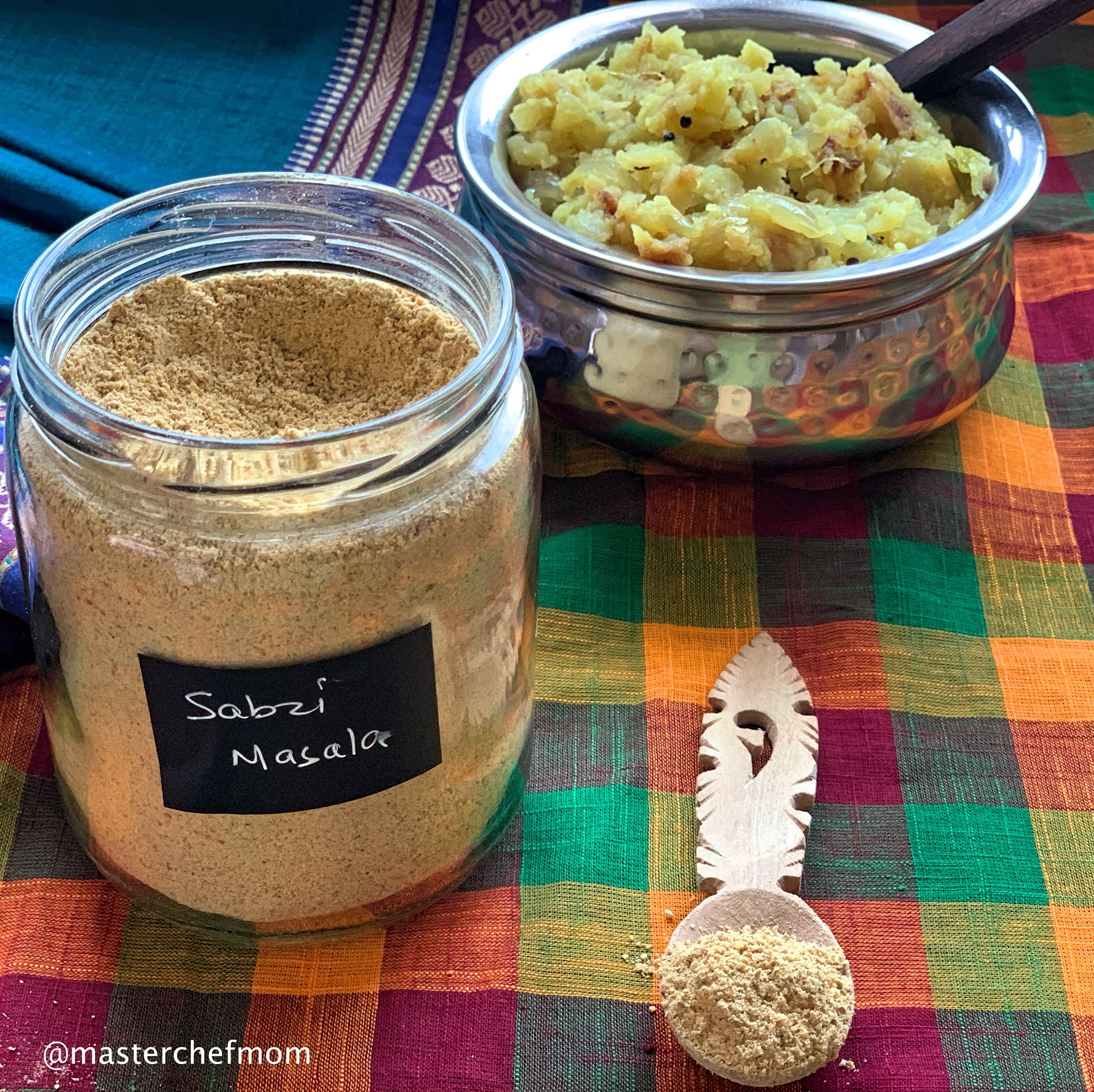 MASTERCHEFMOM: Sabzi Masala Powder | Sabji Masala Powder Recipe| Vegan ...