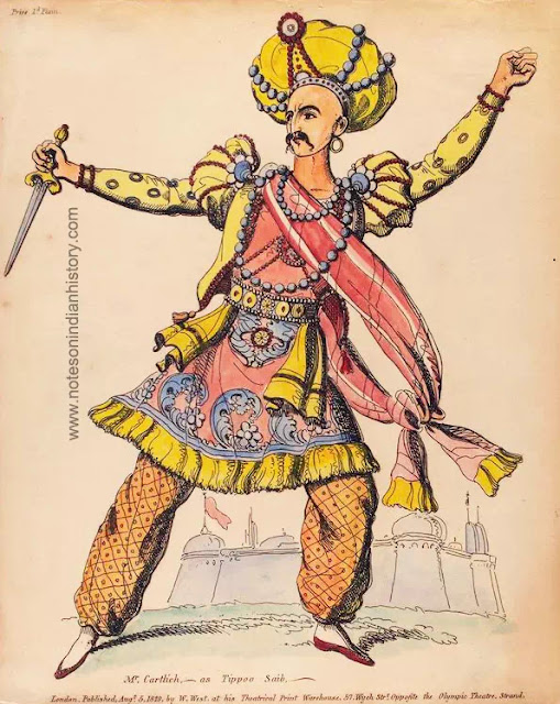 Tipu Sultan on London Stages