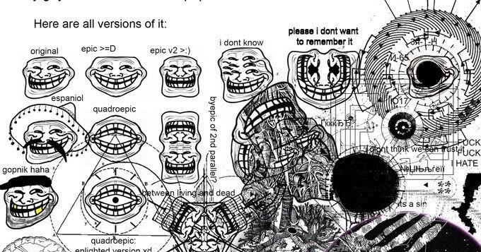 Anomalous Situations: Trollface Evolution