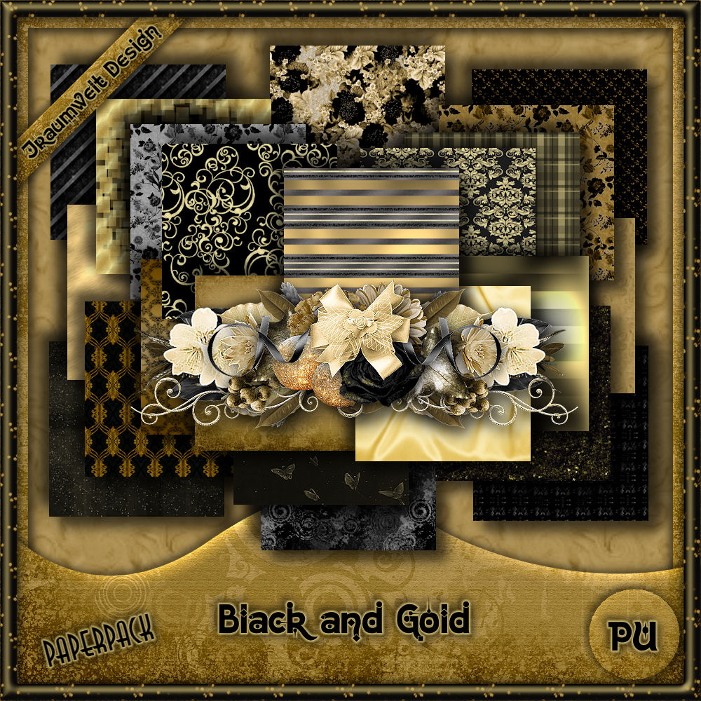 Dreamworld Design - Tutorial´s, Scrap - Kits and more: Older Kit *Black ...