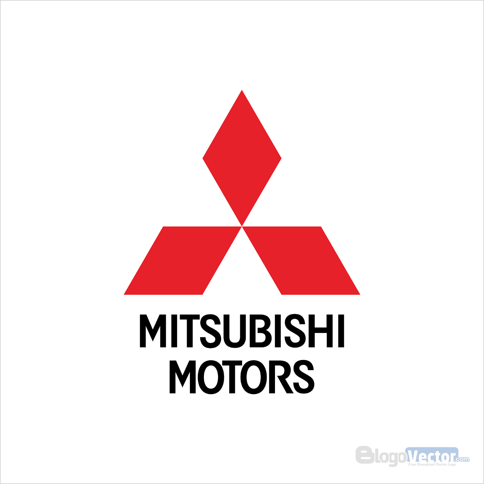 Mitsubishi Motors Logo Vector Cdr Blogovector