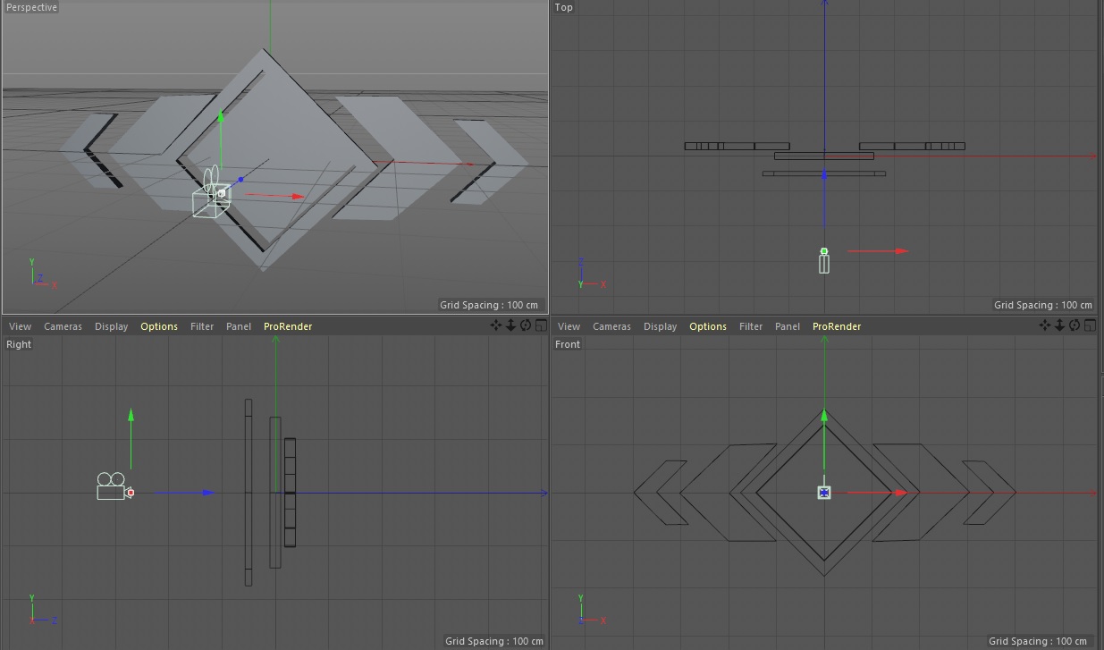 Simulador VR de escenarios VJ en TouchDesigner