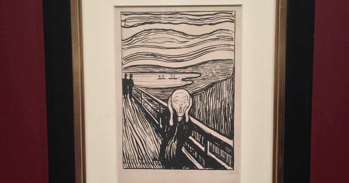 The Colour of Angst - Edvard Munch at The British Museum