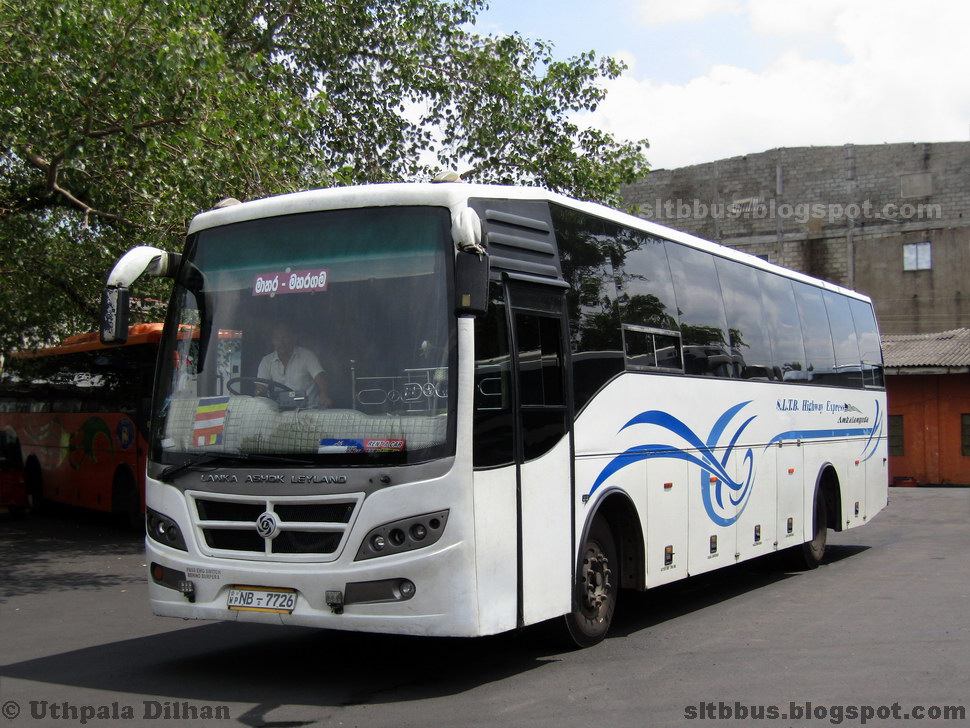 SLTB buses - ශ්‍රී ලංගම බස්: Ashok Leyland 12M FE Luxury bus from SLTB ...