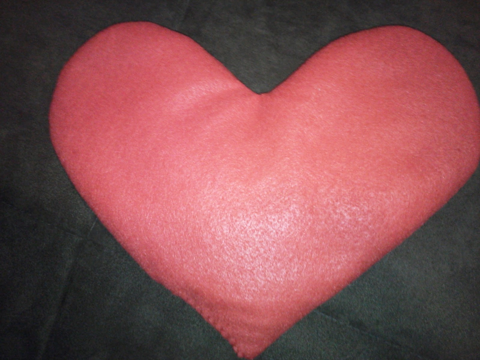 Britt's Tid Bits: Heart Shaped Heating Pad
