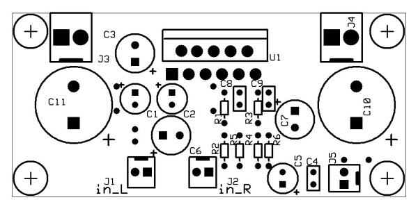 Microcontroller and electronics projects: A stereo 2X10W TDA2009 audio ...