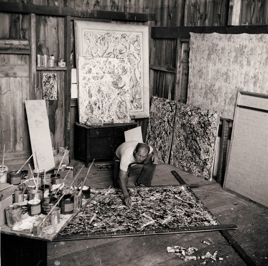 Jackson Pollock's Over-Splatter