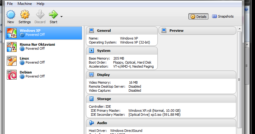 Simple Blog: Tutorial Menginstal Debian di Virtual Box