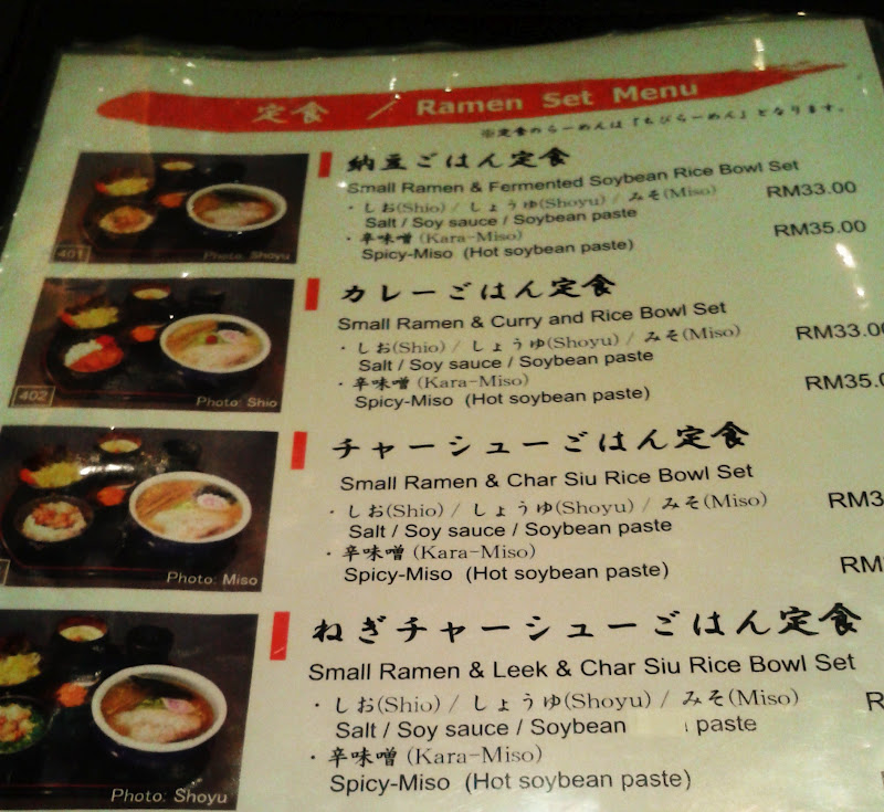 FOODnTRAVELla: HOKKAIDO SANTOUKA RAMEN - PAVILION KL