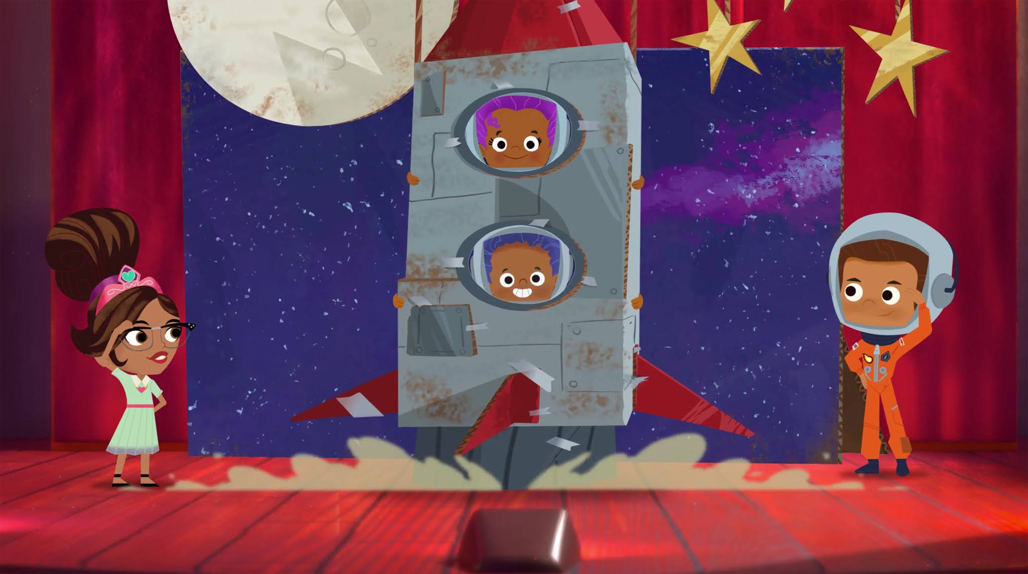 NickALive!: Noggin Debuts New Animated Musical Series 'Rhymes Through ...