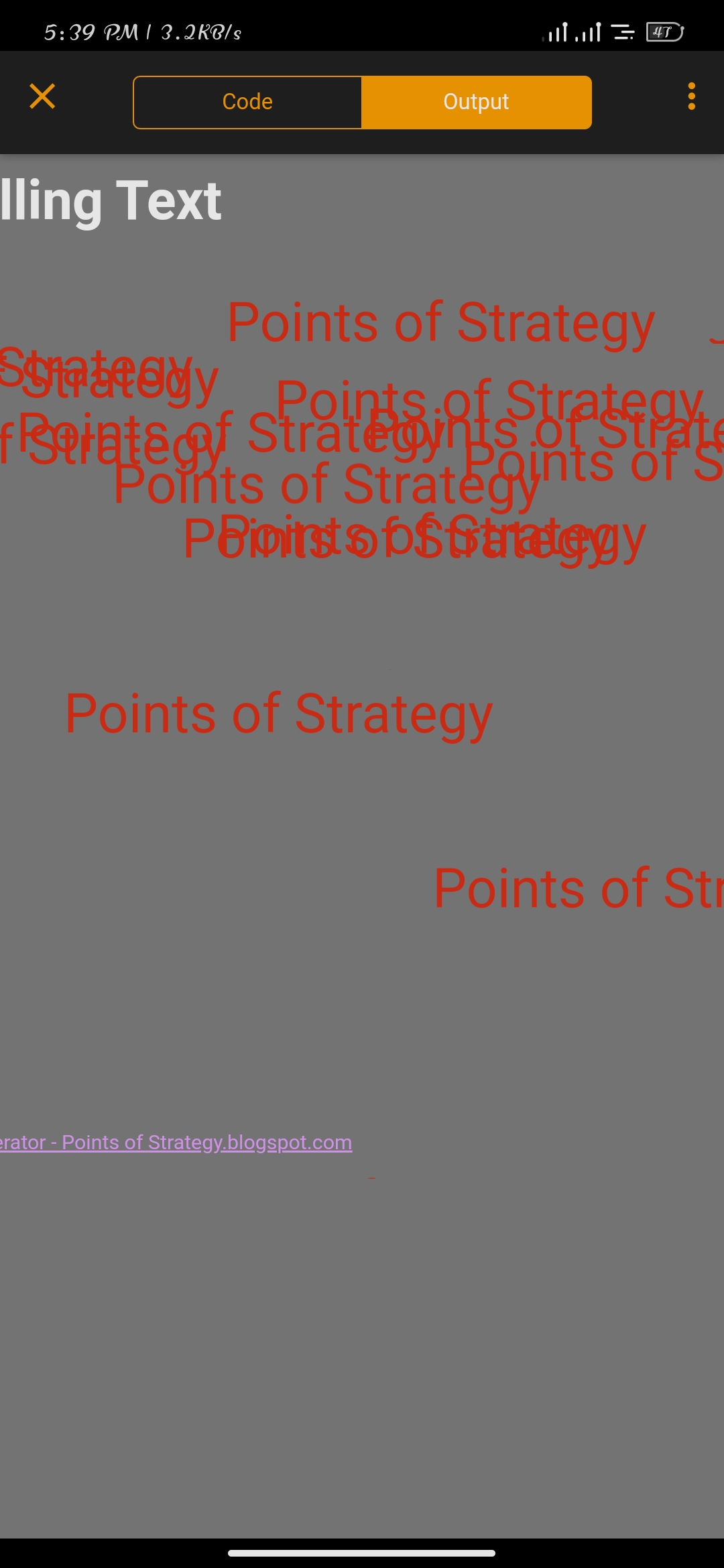 How to add Marquee Falling Text in HTML