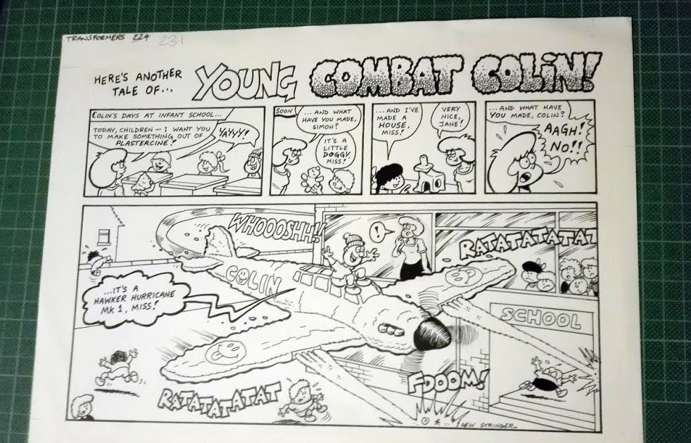 Lew Stringer Comics: Final art sale for this year!