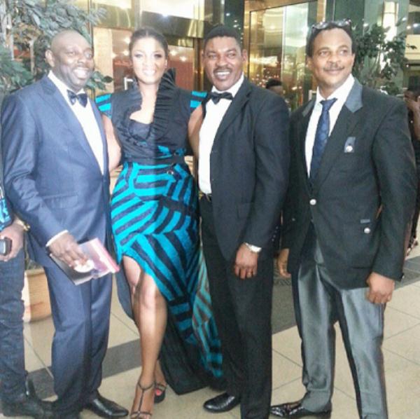 Couple Love The Ekeindes At Nollywood Celebrates Omotola