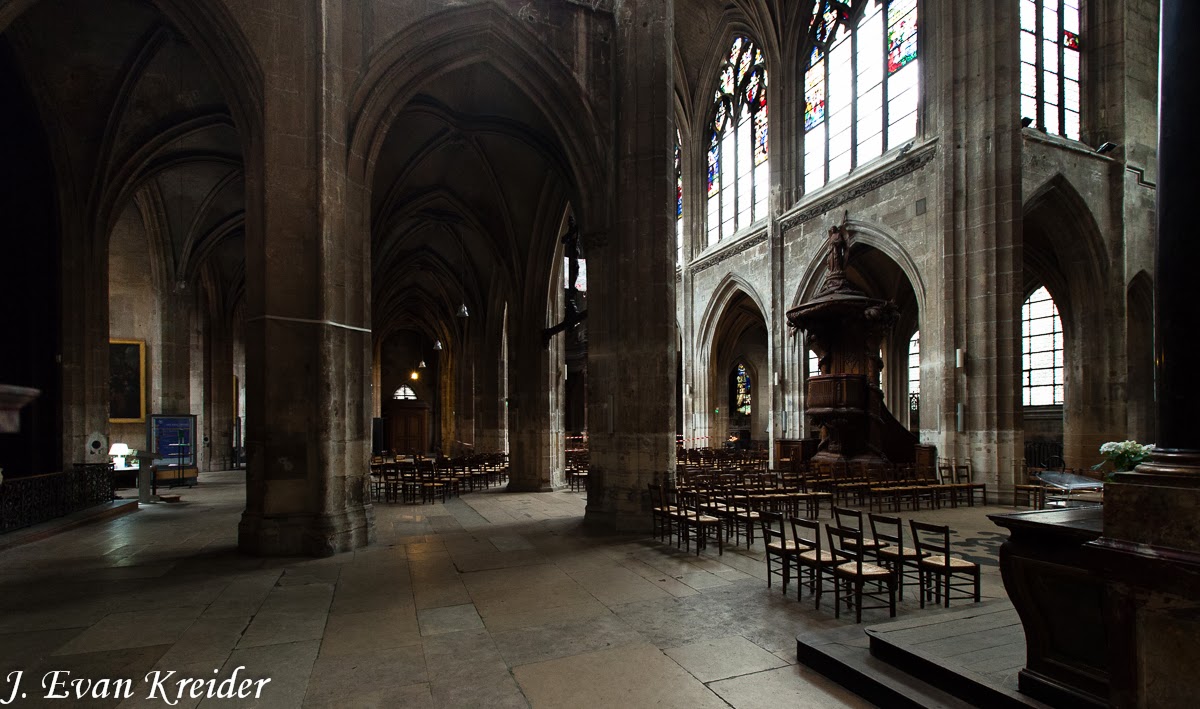 Kreider's Korner Photographs: Église Saint-Merry (Saint-Merri), Paris