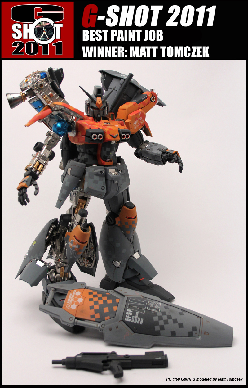 GUNDAM GUY: G-SHOT 2011 PHOTO CONTEST - BEST PAINT JOB CATEGORY [WINNER ...