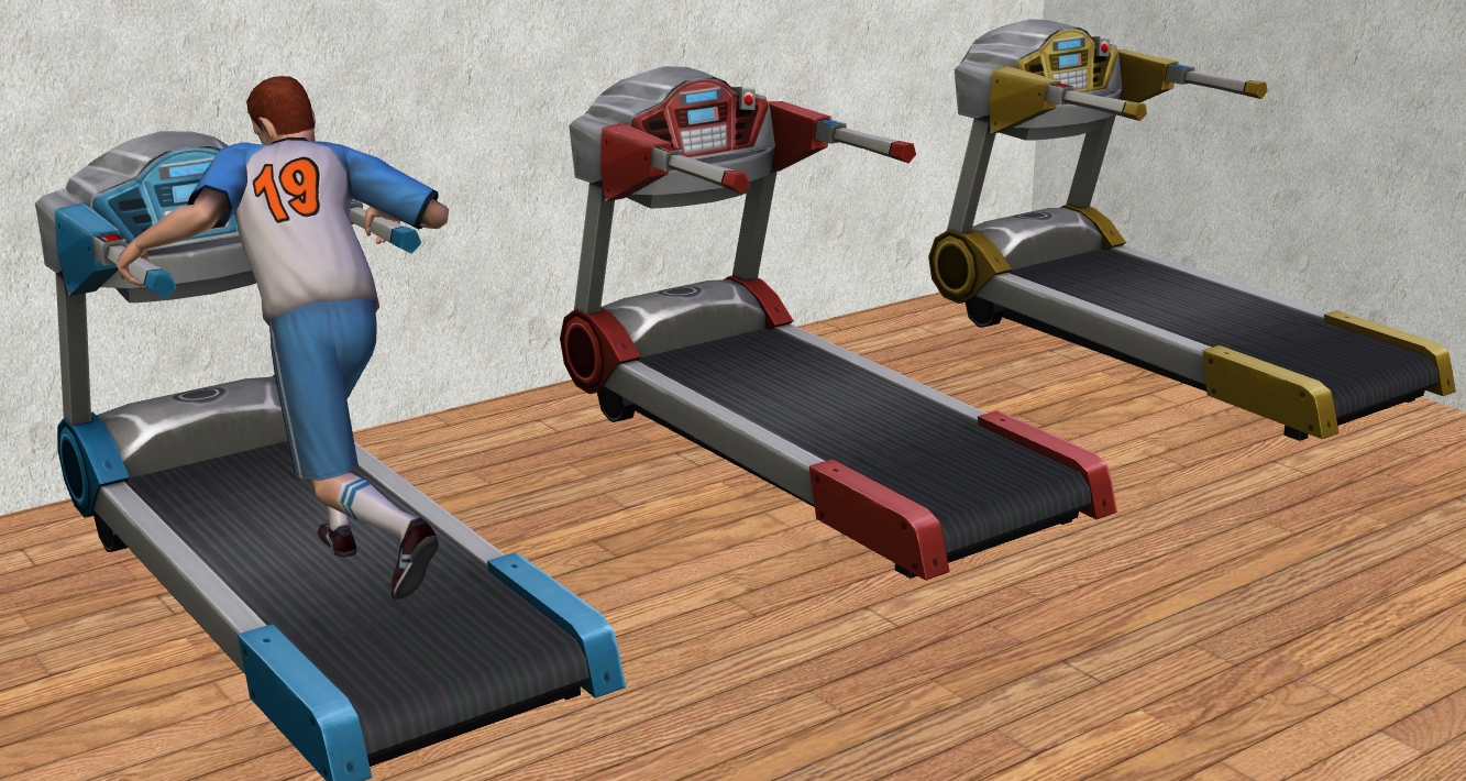 TheNinthWaveSims: The Sims 2 - TS4 FitStep Treadmill For The Sims 2