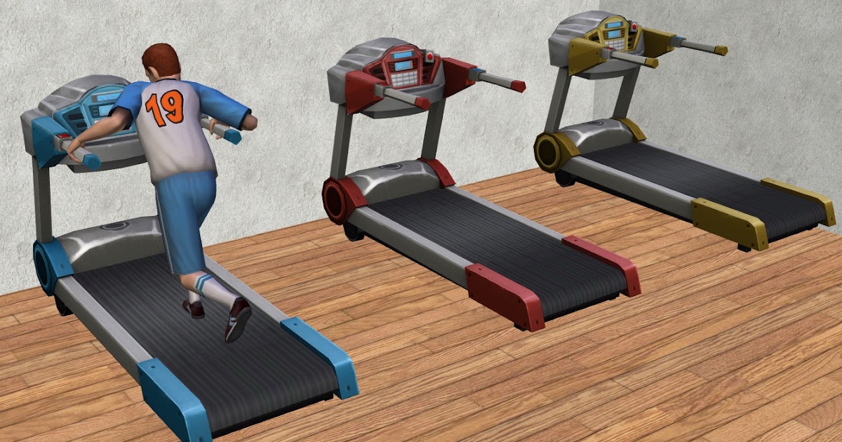 TheNinthWaveSims: The Sims 2 - TS4 FitStep Treadmill For The Sims 2