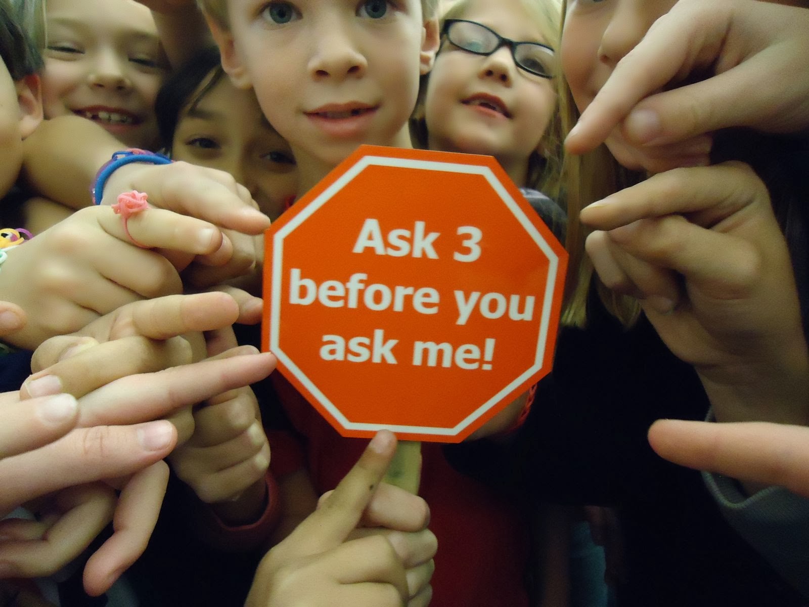 Mini Matisse: Ask 3 before you ask me...