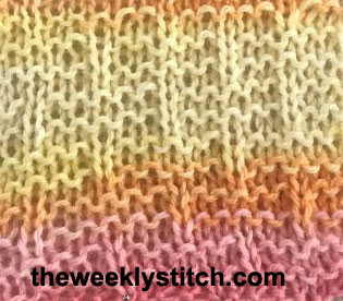 Double Basket Stitch | The Weekly Stitch
