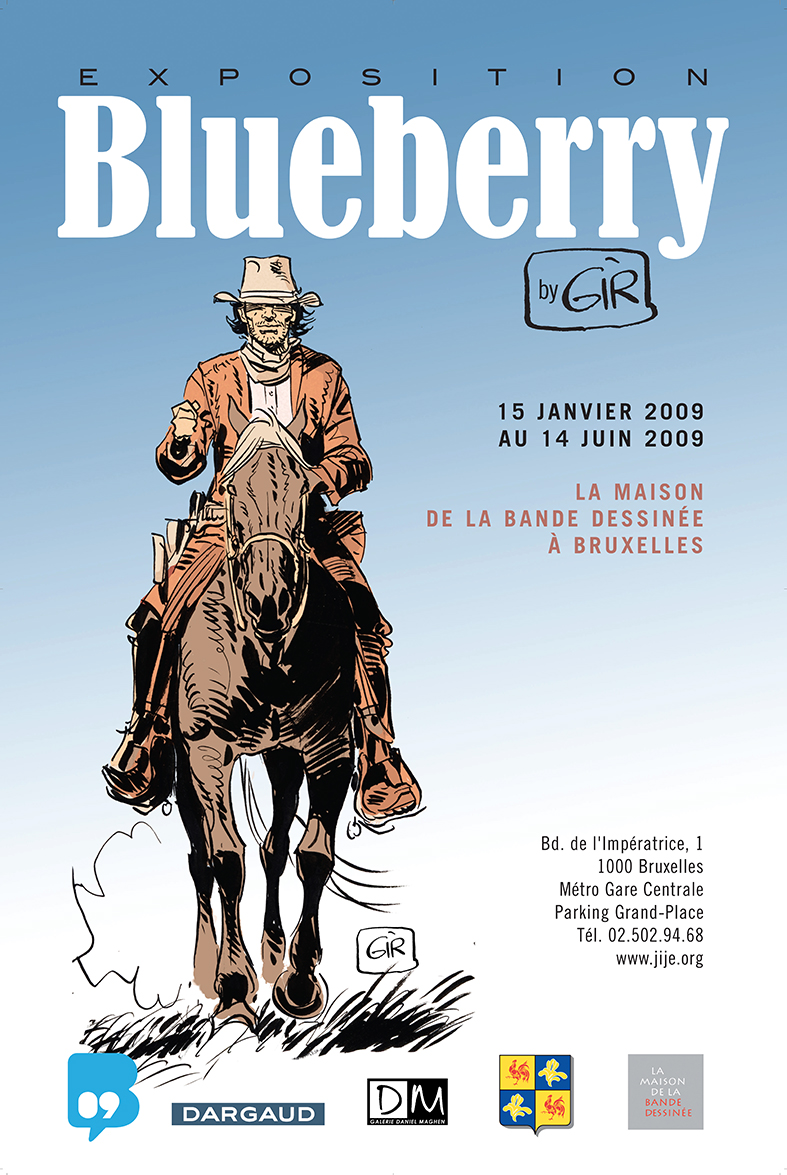 Incognito Comics: Giraud - Blueberry expositie 2009