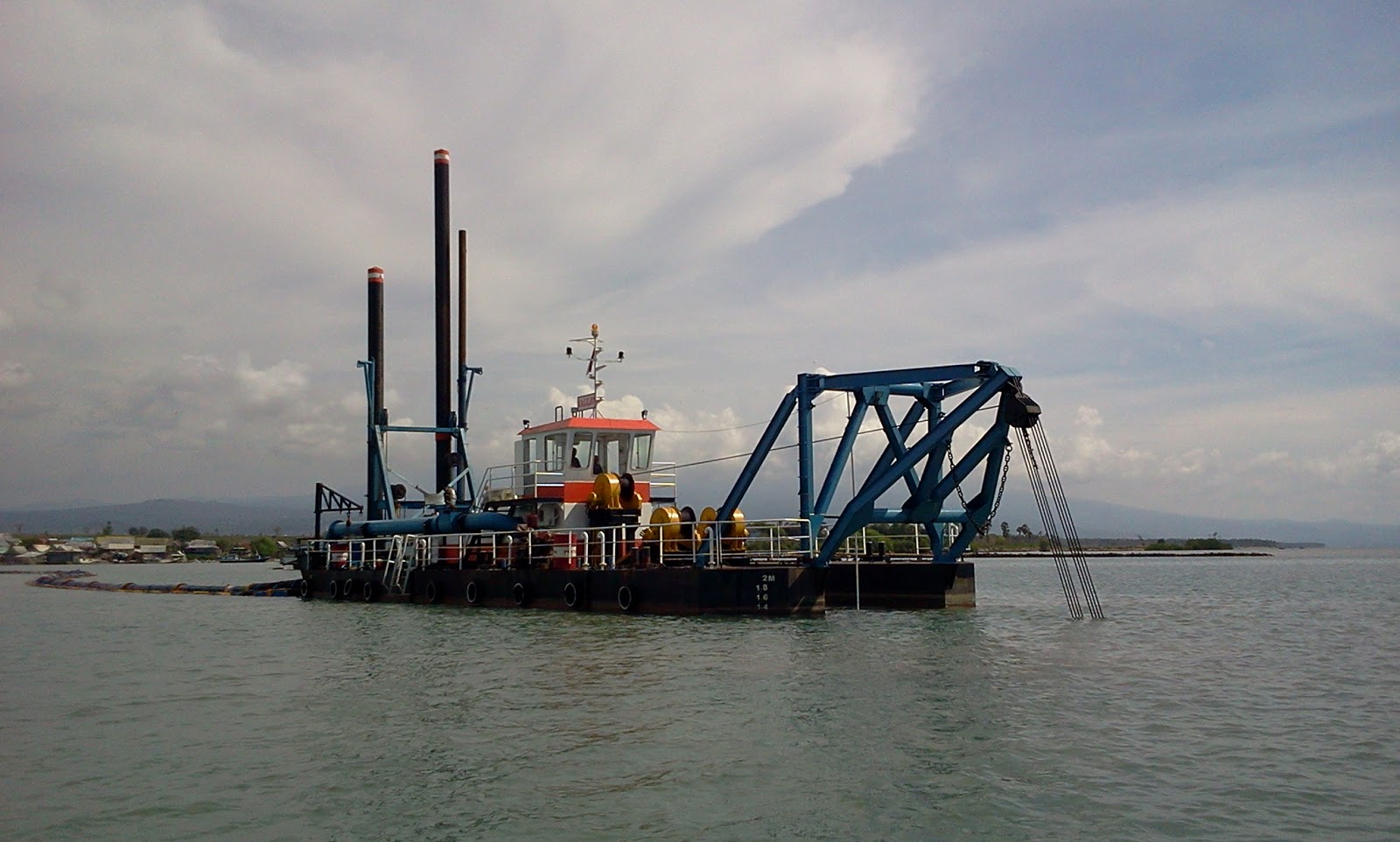 HAMSON DREDGE kapal keruk cutter suction DREDGE manufacturer pengerukan ...