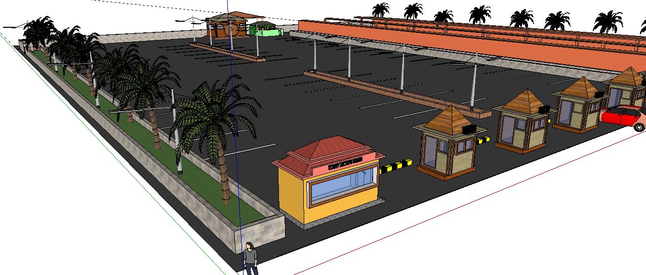 Area Parkir Kawasan Wisata dan Resort Pantai Camplong | Camplong beach ...