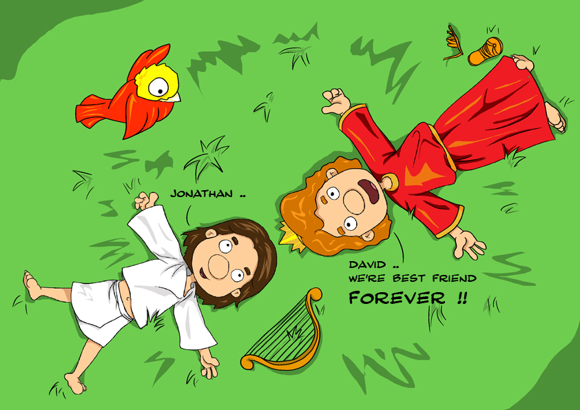 Las aventuras de un jesuita en la frontera: La amistad de David y Jonatán.