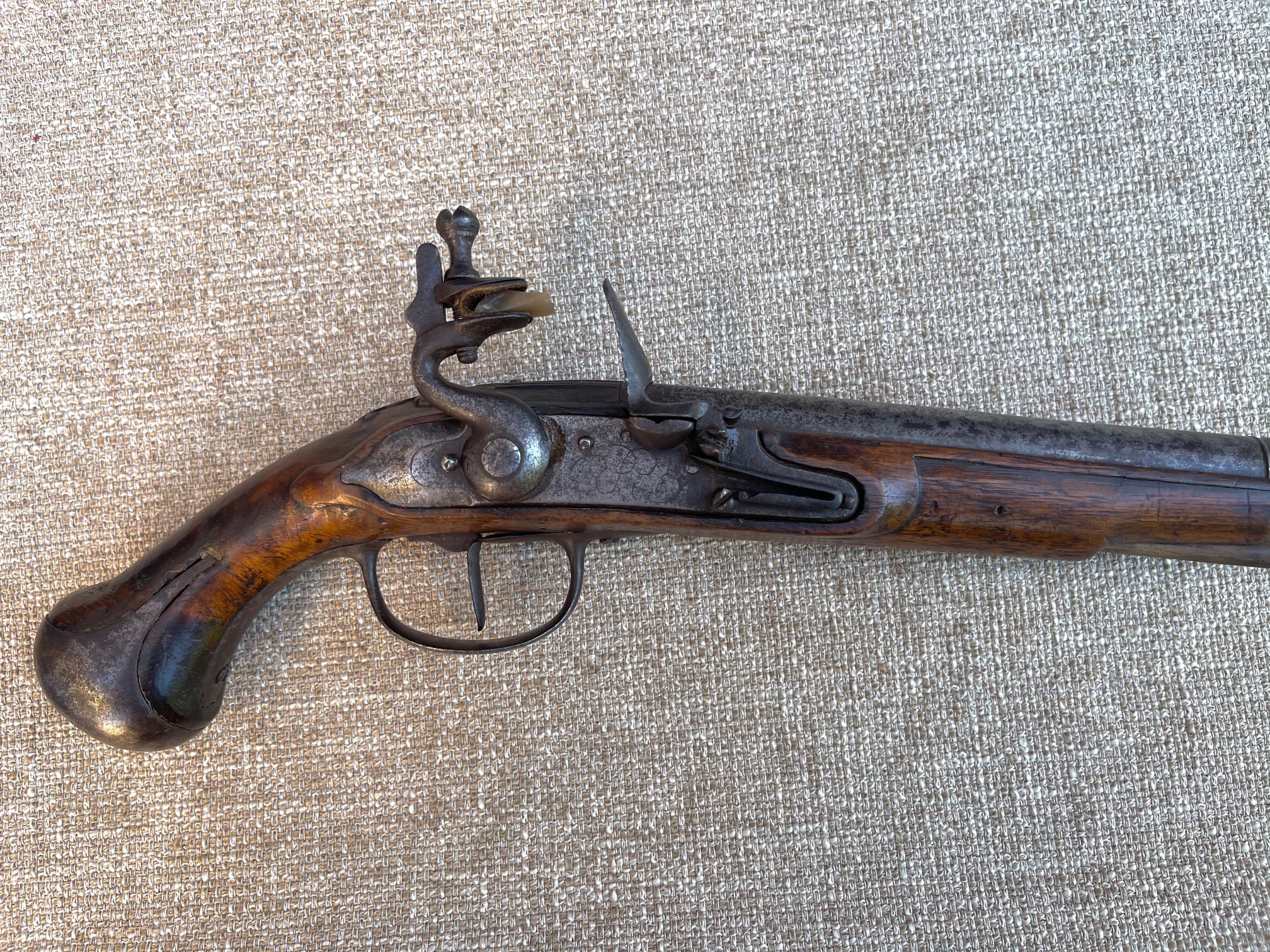 Contemporary Makers: Assembled French pistol c 1670/80