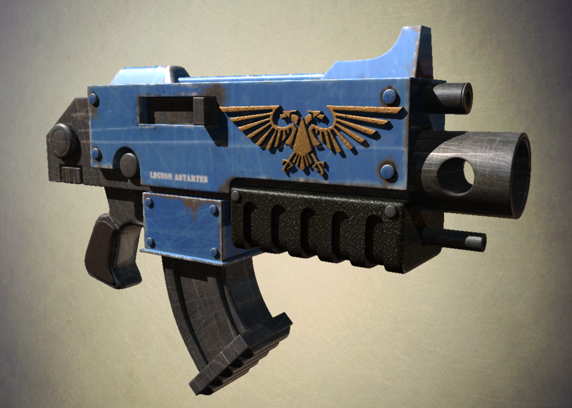 the olly brown blog: Warhammer 40K Bolter: Renders