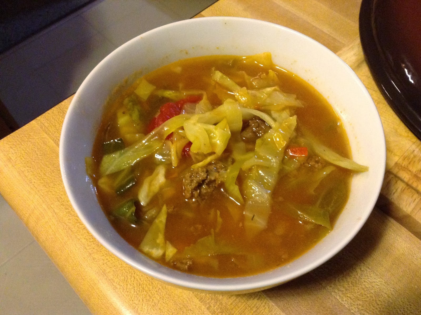 Tales From A Middle Class Kitchen: Cabbage Soup