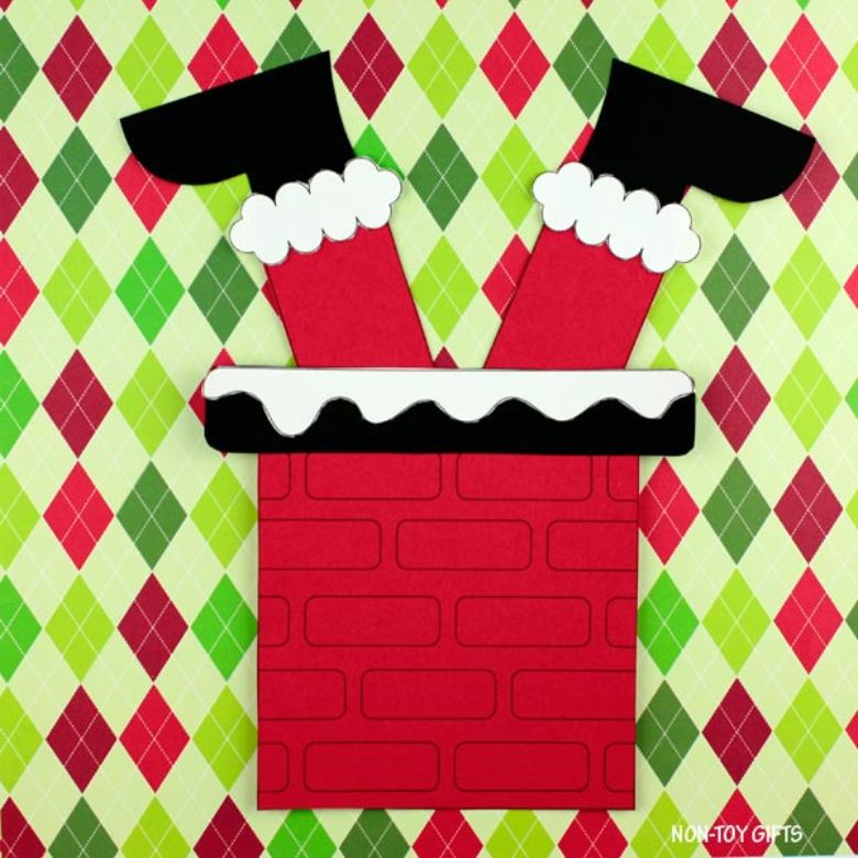 Easy Santa Claus Crafts for Kids - Messy Little Monster