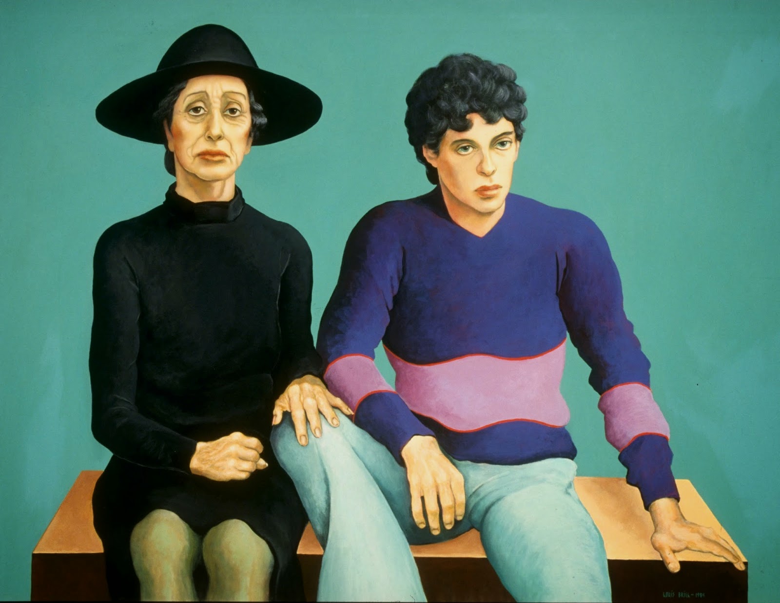 BRUSHES WITH FAME Louis Briel