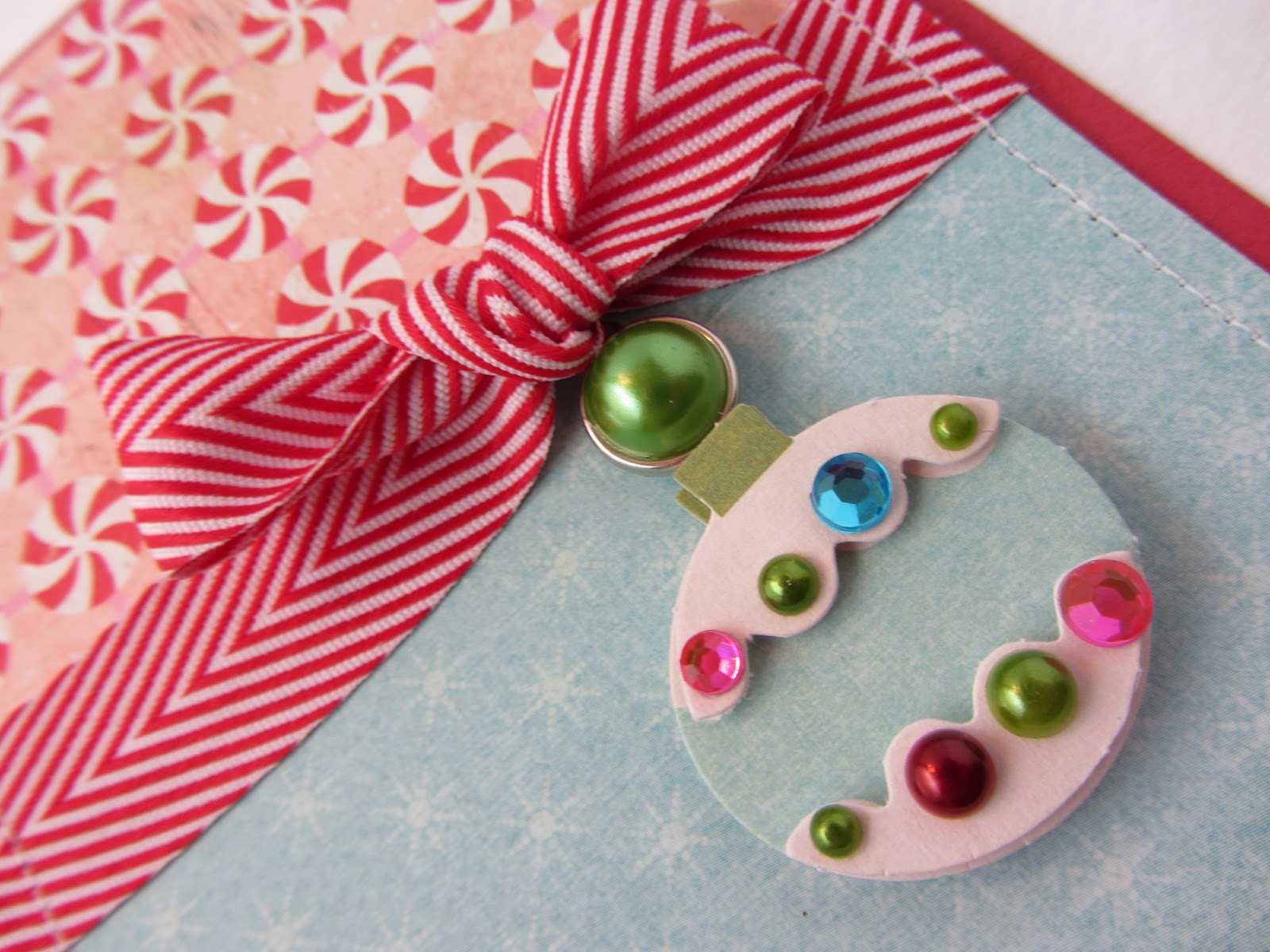 Made by Nicole: Easy Step-By-Step Christmas Card