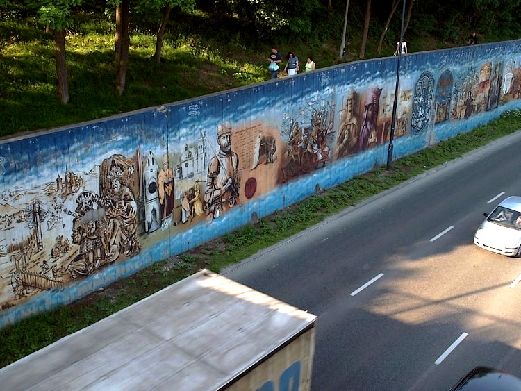 Krakow and more - photoblog : "Silva Rerum" mural in Cracow (Mural ...