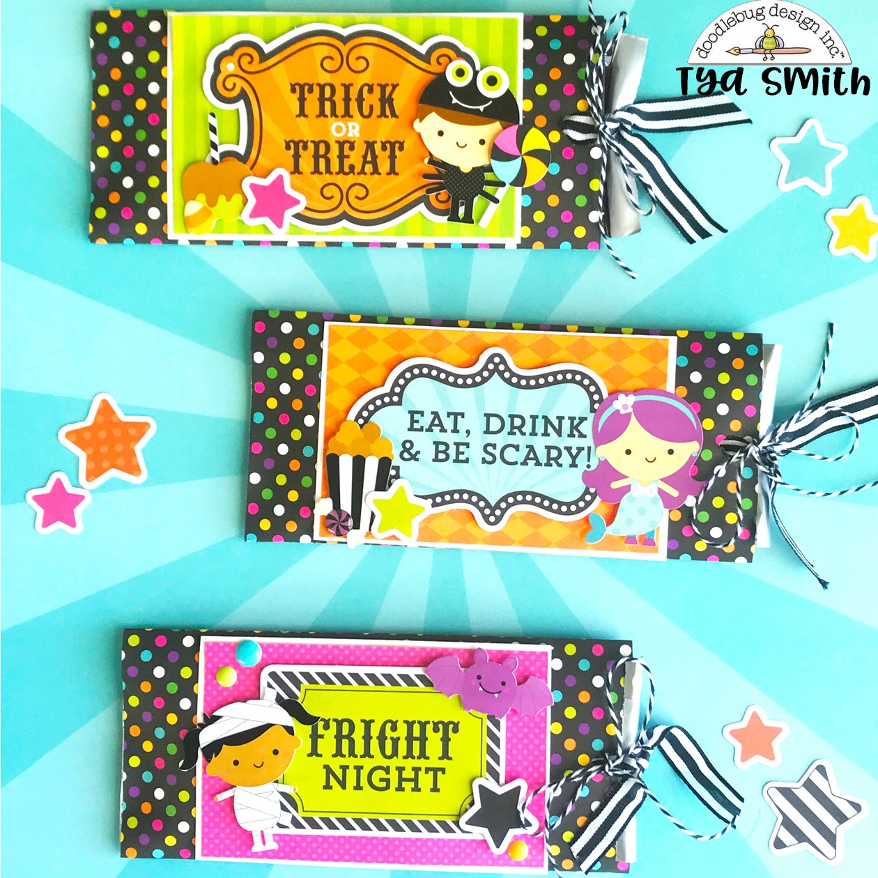 Doodlebug Design Inc Blog: CANDY CARNIVAL - CANDY BAR SLIDER | with Tya