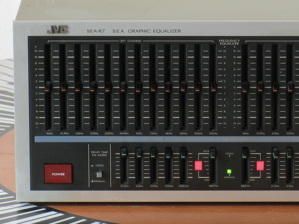 JVC SEA-R7 - Graphic Equalizer | AudioBaza