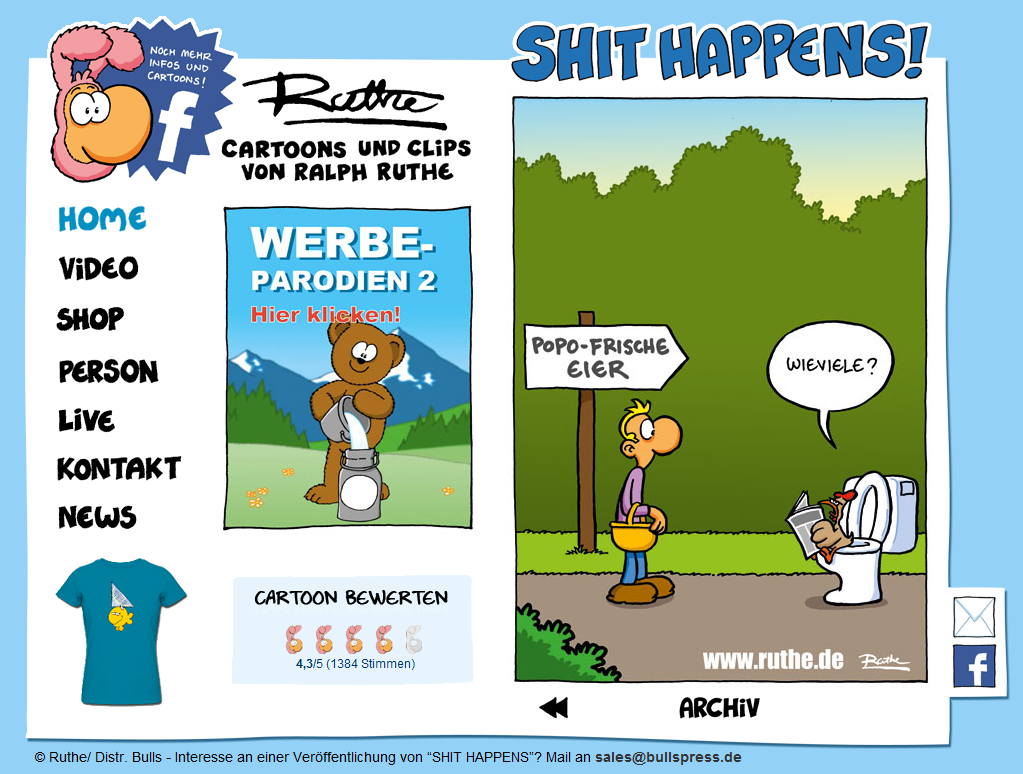 Diskurs Online-Reputation: Fallstudie: Ralph Ruthe – Illustrator