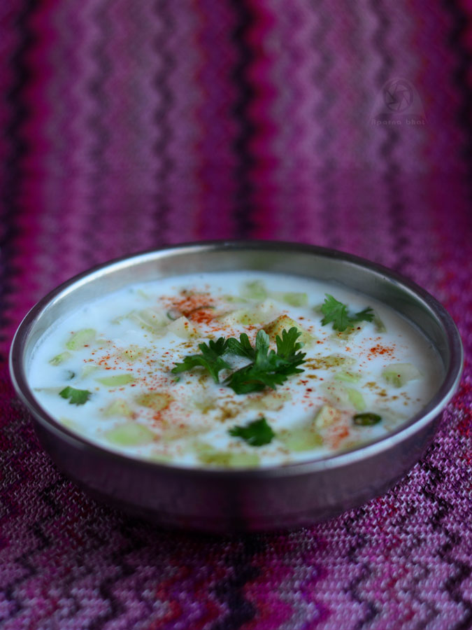 Cucumber Salad/ Raita ~ Flavors N Colors