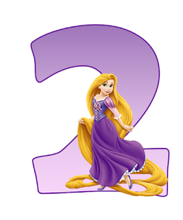 Kits imprimibles gratis : Abecedario Rapunzel