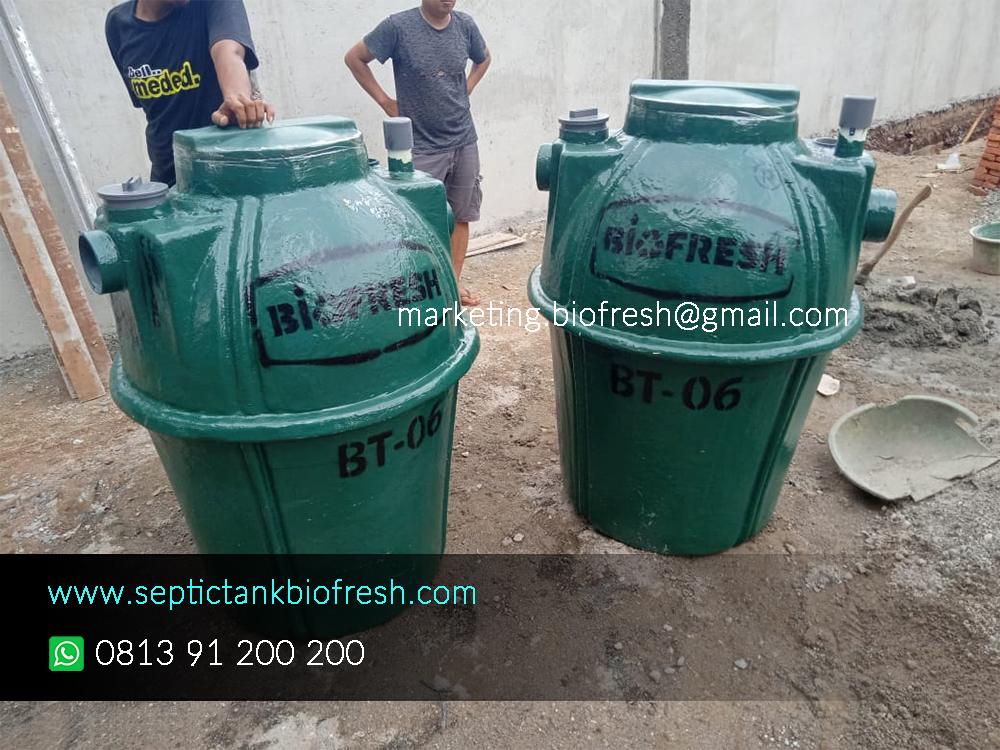 Septic Tank Biofresh BT - 06 | Tangki Biofil | Septic Tank Biotech